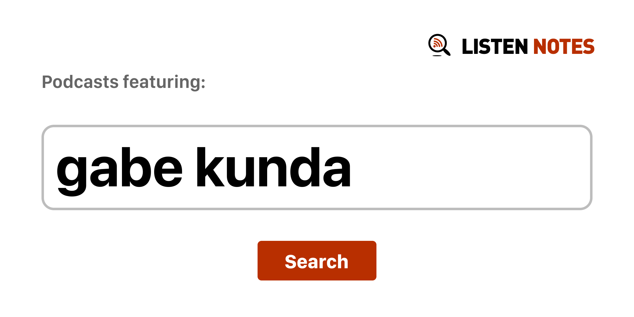 Gabe Kunda - Лучшие выпуски подкастов